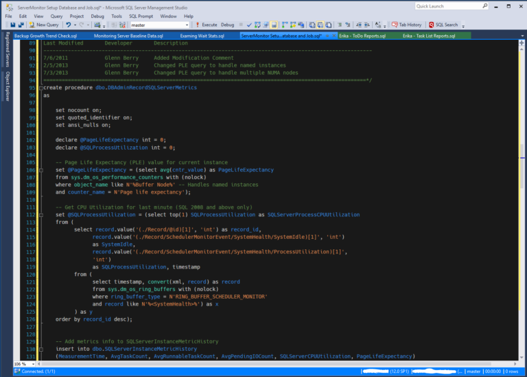 SSMS Best Practices and the Dark Theme
